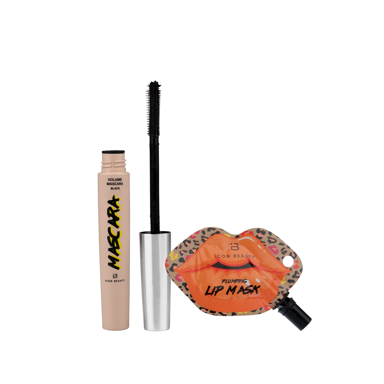 Icon Beauty Mascara & Lip Plumping Mask